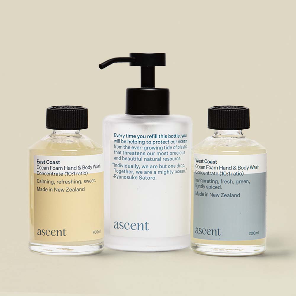 East & West Coast - Ocean Foam Hand & Body Wash Duo Set